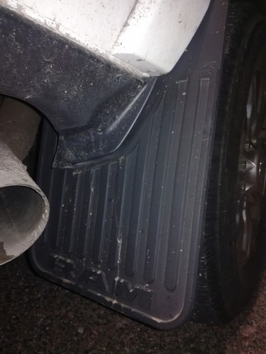 OEM Mopar 2019-2020 Dodge RAM 2500-3500 Heavy Duty Black Splash Guards ...