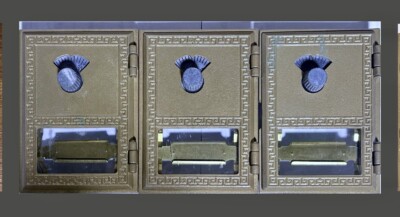 Lot Of 3 - USPS PO Mailbox Brass Postal Combo Door Lock 5”x 3 1/2” | eBay