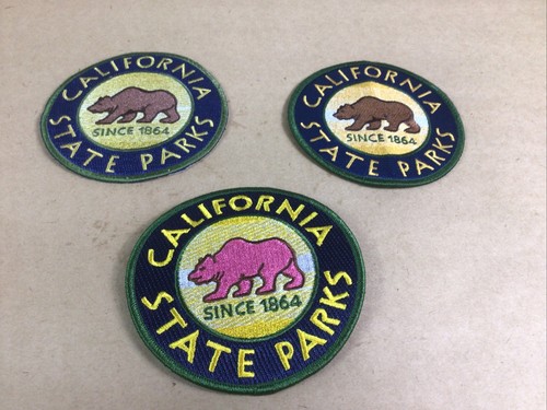3 Pieces - California State Parks - 4" Uniform Patch - State Park ...