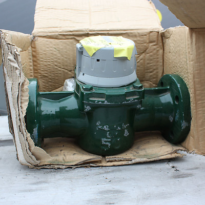New Elster H4000 water flow meter totaliser flanged 2" 2 inch DN50 | eBay