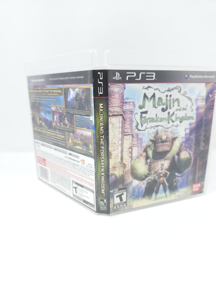 Majin and the Forsaken Kingdom Sony PlayStation 3 PS3 COMPLETE CIB ...