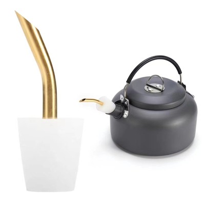 1 Set Kettle Spout Fitting Repair Kettle Spout with Kettle Drip Spout ...