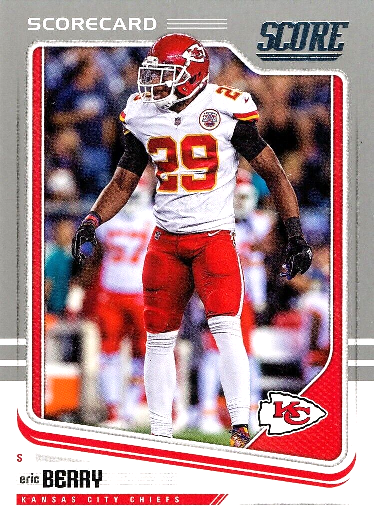 SCORECARD Eric Berry CHIEFS VOLS Tennessee VOLUNTEERS | eBay