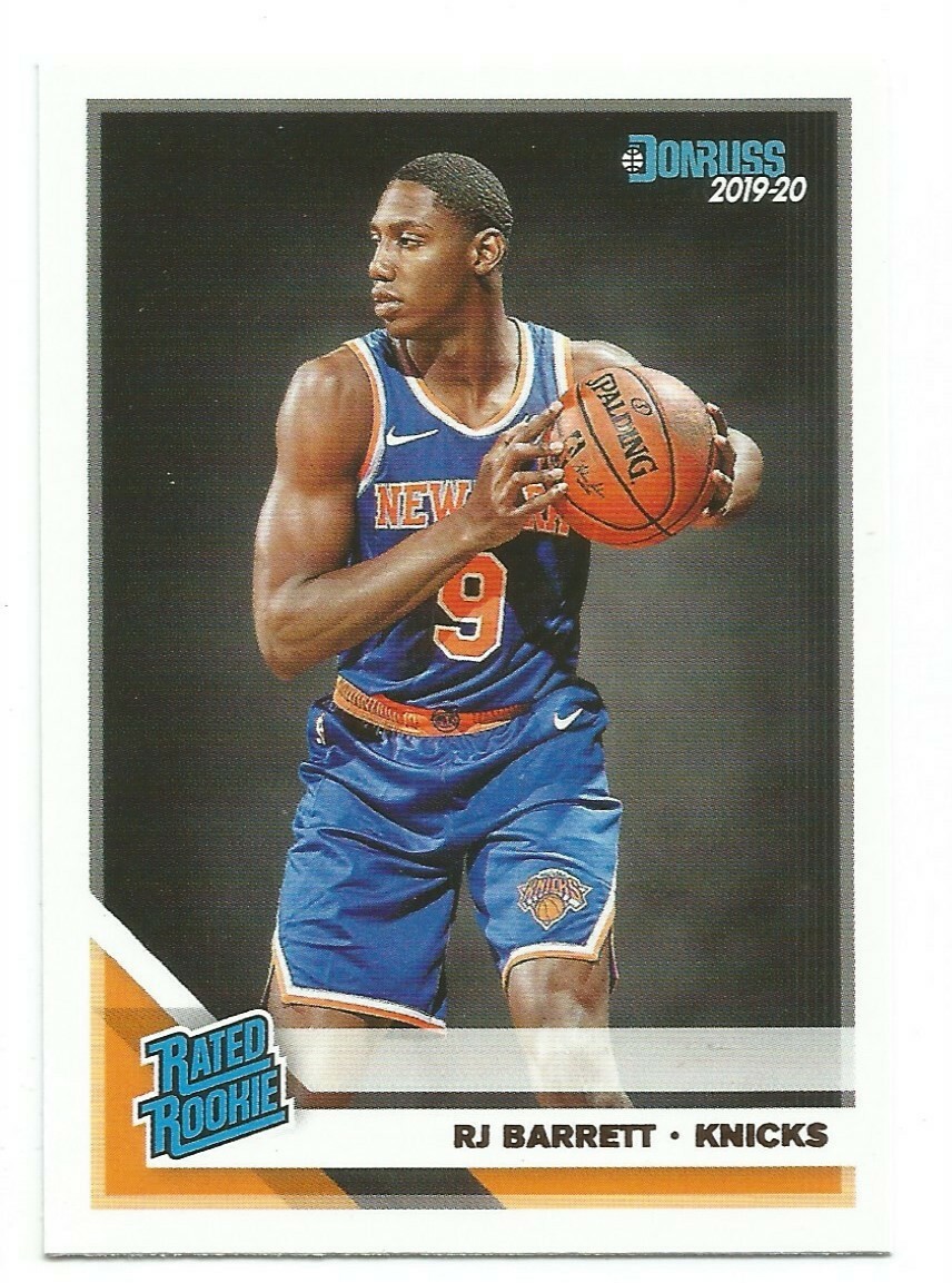 2019-2020 Panini Donruss Rated Rookie RJ Barrett Card | eBay