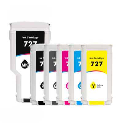 727 Compatible Ink Cartridge For HP Designjet T920 T1500 T2500 Printer ...