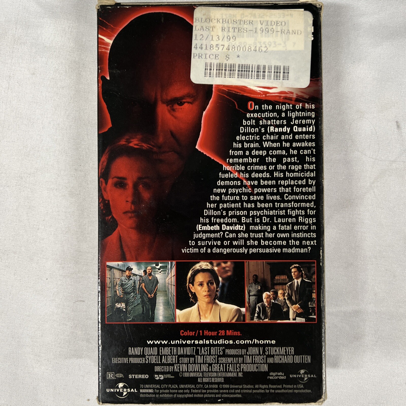 Last Rites (VHS, 1999) for sale online | eBay