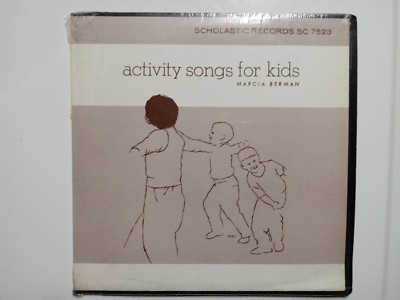 Marcia Berman: Activity Songs For Kids LP Children's Songs Scholastic ...