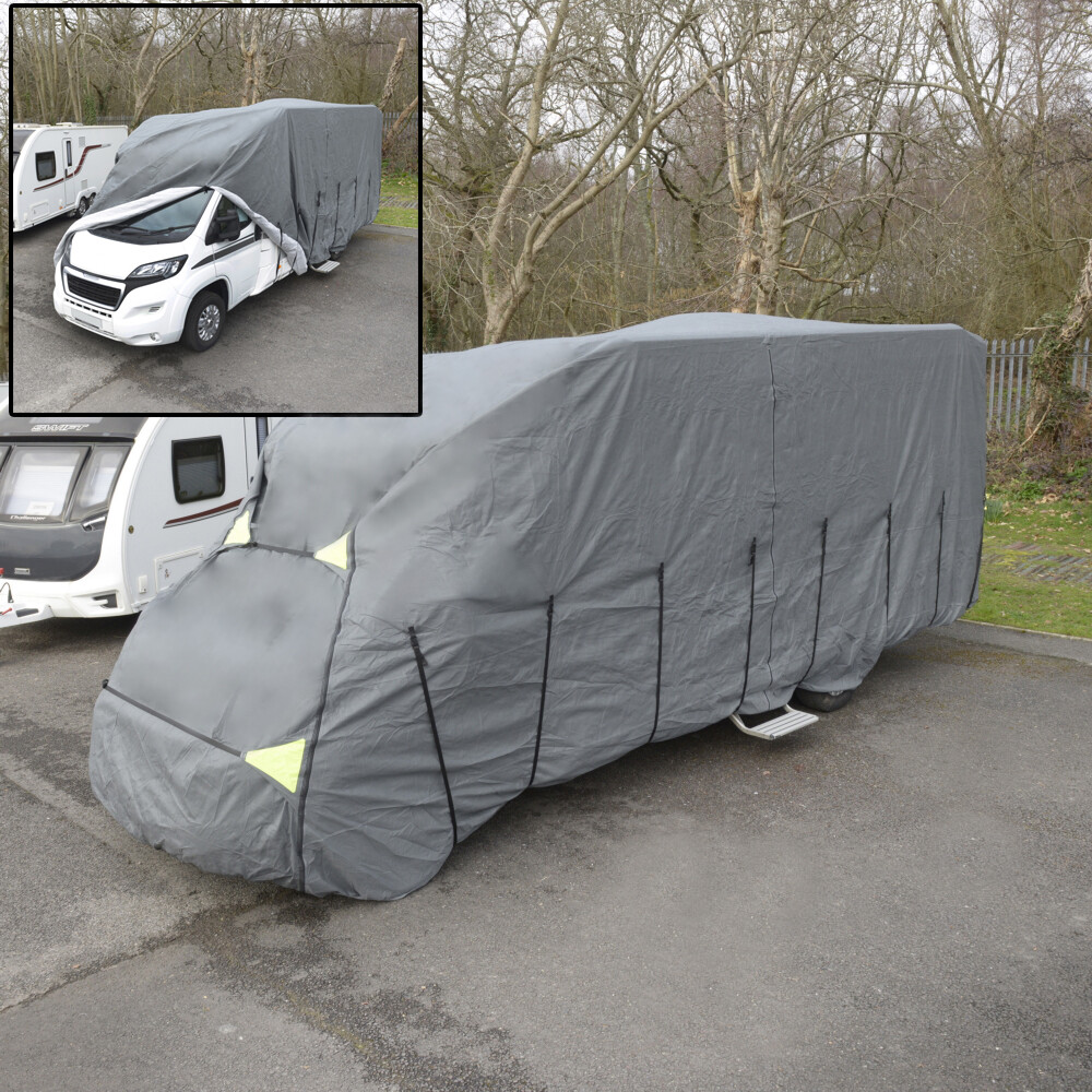 MOTORHOME COVER 4 PLY WATERPROOF BREATHABLE HEAVY DUTY - GREY | eBay