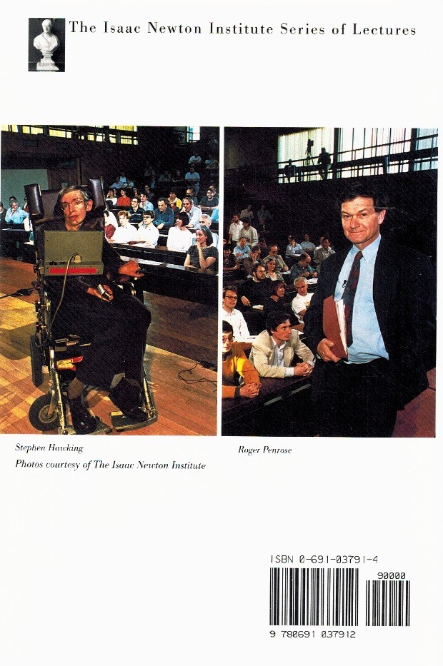 THE NATURE OF SPACE AND TIME Hawking, Stephen W. & Roger Penrose 1996 ...