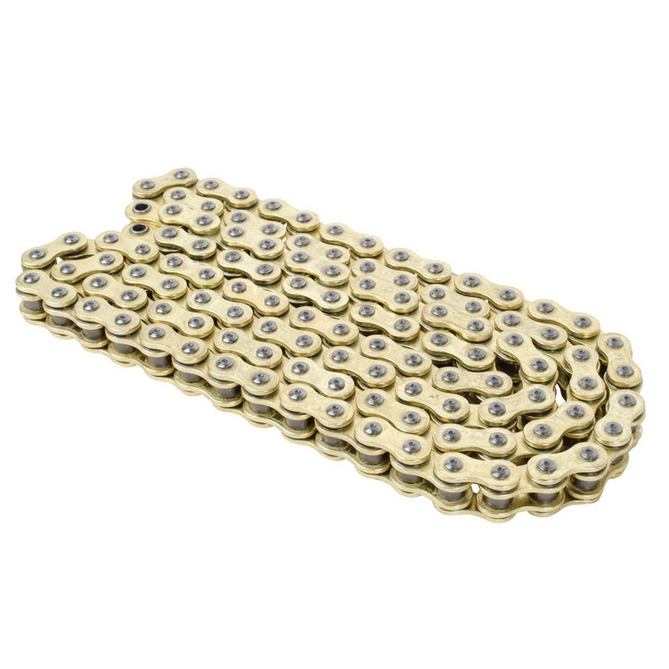 Primary Drive Chain and Sprocket Kit - Aluminum Black Rear/Gold X-Ring ...