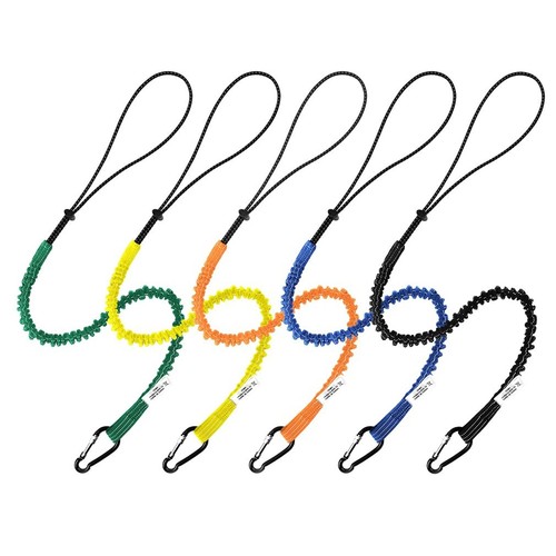 5 Pack Retractable Tool Lanyard with Aluminum Nut Lock Carabiner, Tool Tether | eBay