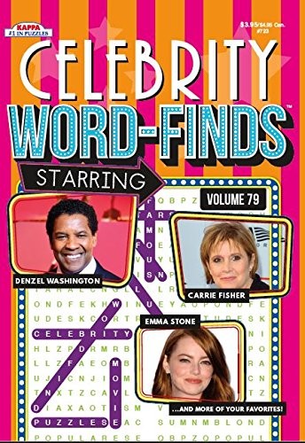 Celebrity Word Find Puzzle Book-Word Search Volume 79 | eBay