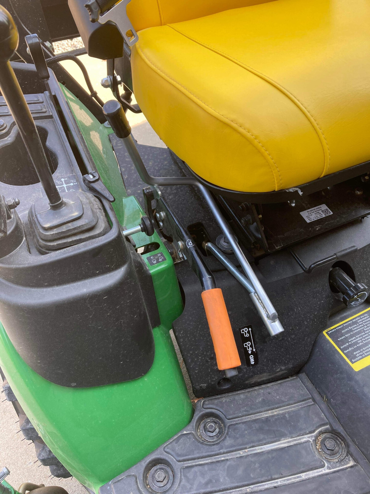 4x4 Relocation Lever JD 1025r 1023e (2023-24) | eBay