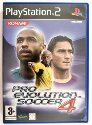 jeu PRO EVOLUTION SOCCER PES 4 pour playstation 2 PS2 francais foot ...
