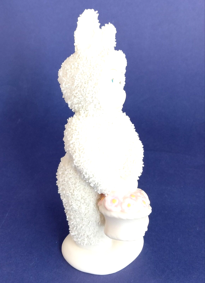 Vintage Department Dept 56 Snowbabies Bunny A Basket of Cheer Retired ...