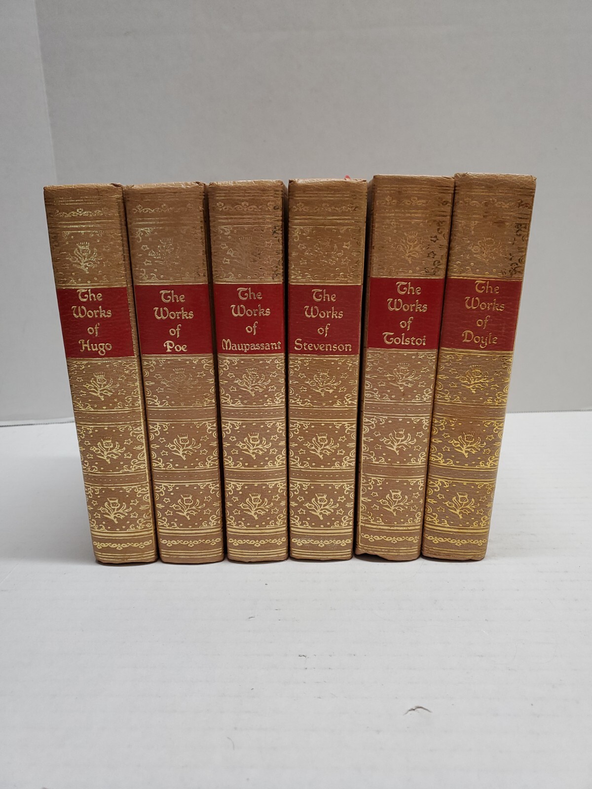 Lot of 6 BLACK'S READER SERVICE hardcover book set HUGO Poe STEVENSON ...