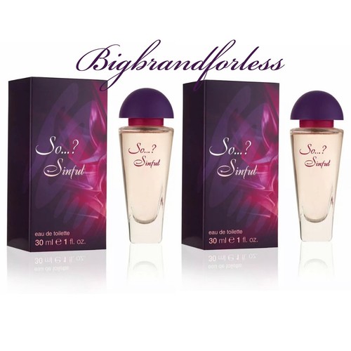 So...? Sinful Eau de Toilette 30 Ml X 2 Pack | eBay UK
