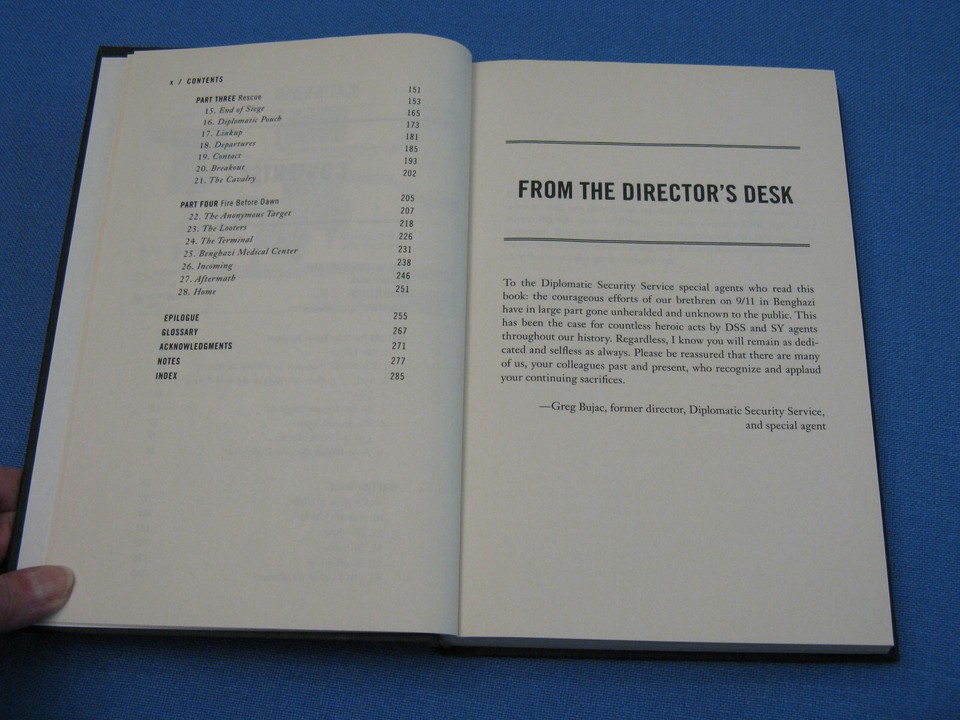 ATTACK ON BENGHAZI. UNDER FIRE BY FRED BURTON & SAMUEL KATZ 2013 SIGNED ...