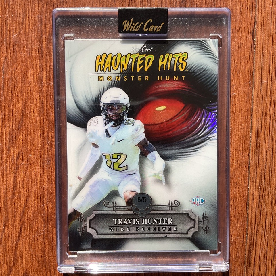 Travis Hunter, Wild Card, Football Card, Sport Card, Numbered card ...