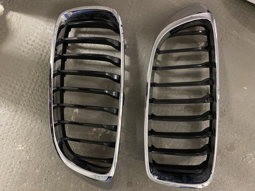BMW Nieren Kühlergrill Chrom Original F36 F32 F33 li 51137294817 re ...