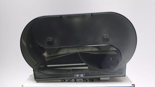 NEW Classic Sysco Toilet Paper Tissue Dispenser Mini Twin Smoke 6264923 ...