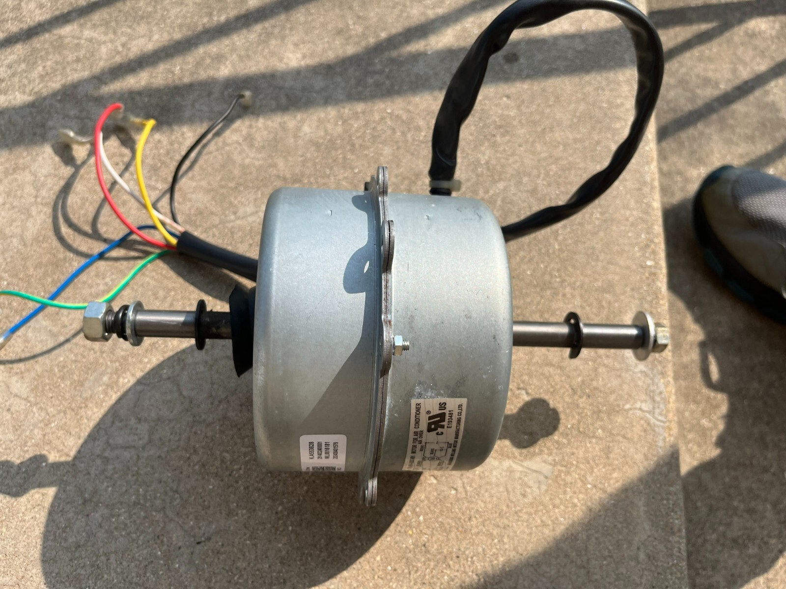 Welling Fan Motor YSK90-4AF (B) (YSLA-90-4-0007-001) 90w 115v for Air ...