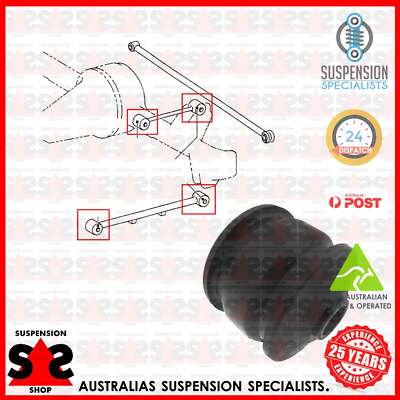 Rear Axle Lower Mounting, Control/Trailing Arm Suit TOYOTA Starlet (_P9 ...