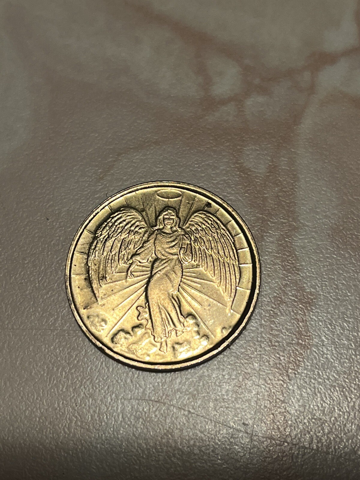Double Sided Angel Coin | eBay