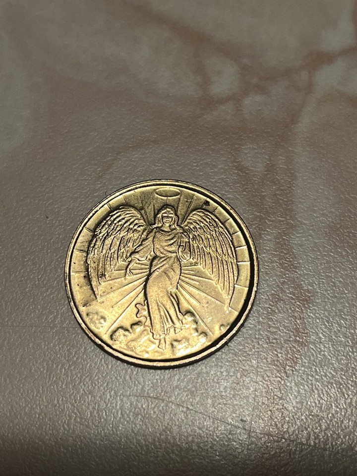 Double Sided Angel Coin | eBay