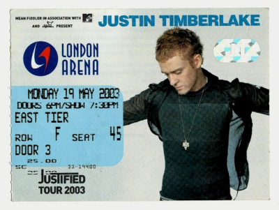 Justin Timberlake Justified Tour Justin Timberlake Tickets & 2025 The