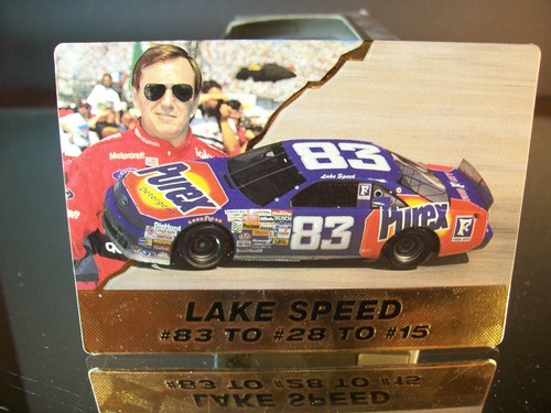 Lake Speed #83 Purex Laundry Detergent Action Packed 1994 Card #57 | eBay