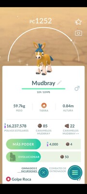 Mudbray shiny pokemon go | eBay