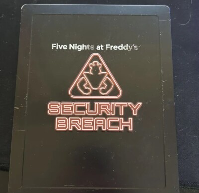 FNAF Security Breach PS5 Game with Steel Collector’s Edition case ...