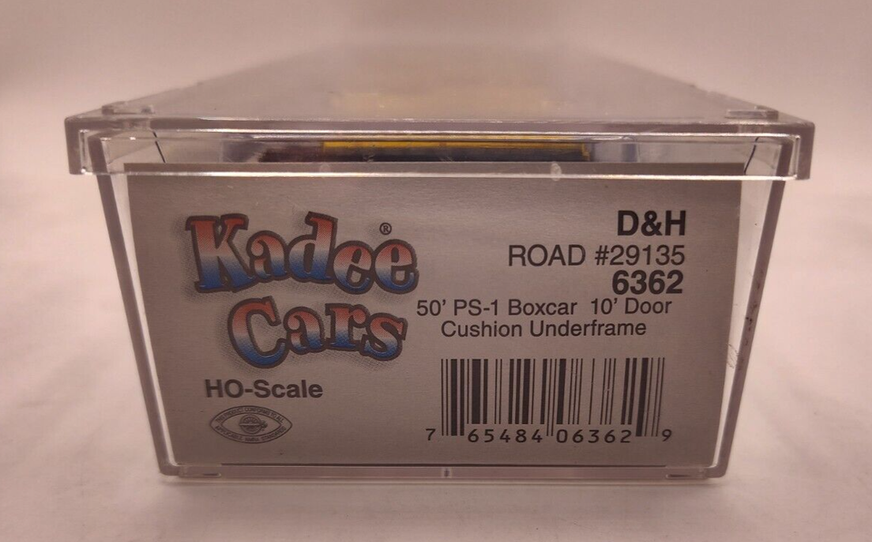 Kadee Cars HO D&H RD #29135 6362 50' PS-1 BOXCAR 10'DOOR CUSHION ...