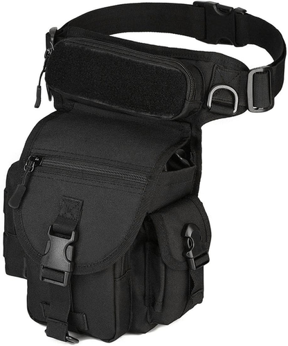 Marsupio Cosciale Tattico Militare Borsa Gamba Moto Molle Impermeabile ...