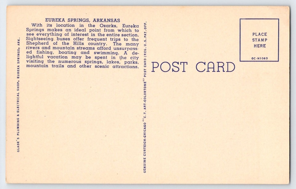 Postcard Colorado Manitou Cave of the Winds Entrance Linen Unposted ...