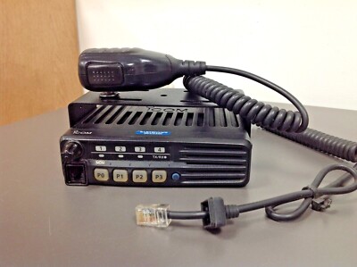 ICOM IC-F6011 UHF 440-470 MHz, 8 CH, 50 W, Mic, Mount, Programmed MANY ...
