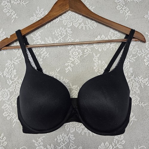 Victoria's Secret Body Perfect Shape Bra Lightly Lined Underwire Black ...