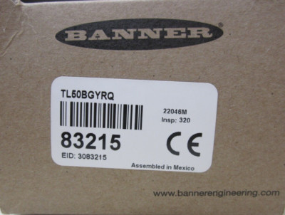 BANNER TL50BGYRQ 4-Color Indicator | eBay