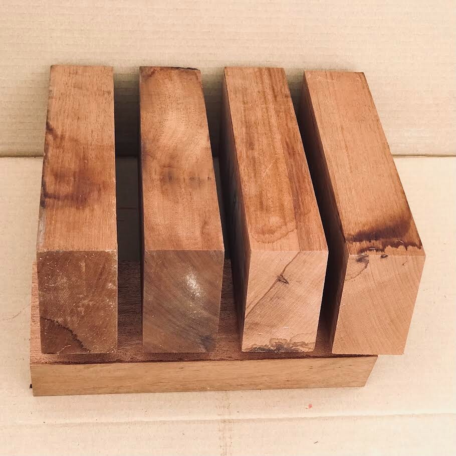 Mahogany Solid Wood Blank, 2-7/16" x 4-1/4" x 12-1/4" Length easy Do It ...