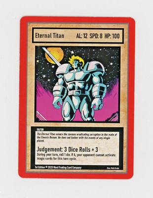 ETERNAL TITAN 2023 Ward TCG 1st Edition Base Set #050/150 Epic Rarity ...