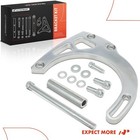 A-Premium 7x Aluminum Polished Alternator Bracket Kit LWP for Chevy 283 ...
