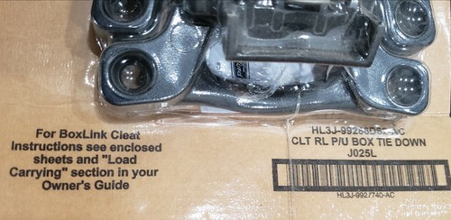 Ford Truck Bed Accessory BoxLink Tie Down Cleats 4 W/ Keys No. J025L | eBay