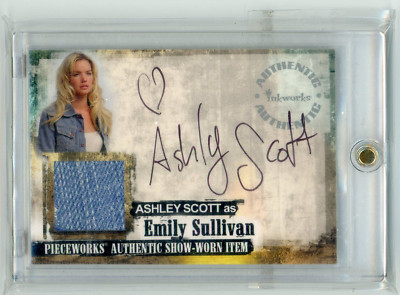 2007 INKWORKS JERICHO EMILY SUILLIVAN AUTO AUTOGRAPH SHOW USED RELIC SP ...