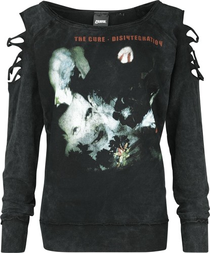 The Cure Sweatshirt Damen Disintegration charcoal Band-Merch, Bands ...