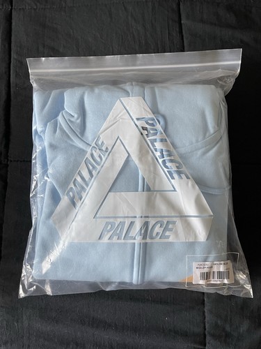 Palace Death Note Misa zip hood skyline blue | eBay