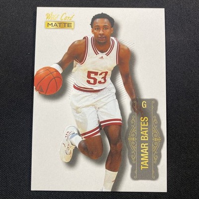 Tamar Bates 2022 Wild Card Matte #MB-66 Indiana Hoosiers Basketball ...