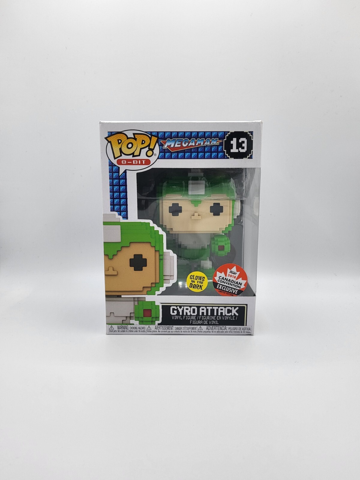Gyro Attack MegaMan Glow Canda Exclusive Funko Pop #13 | eBay