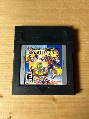 Game And Watch Gallery 2 Nintendo Gameboy Color Gbc Tested Game And ...