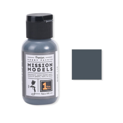 Mission Models Premium Hobby Paint Extra Dark Sea Grey RAF 1oz MMP-138 ...